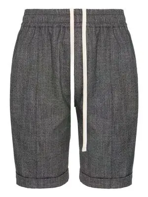 HAMZA HAMZA Thomas Drawstring-Waist Shorts
