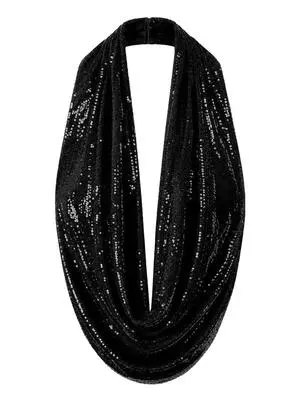 AMAZUIN Amazuìn Sequin-Embellished Asymmetric Top