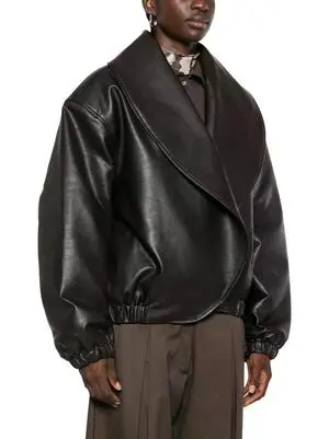 Source Unknown Eleni Bomber Jacket - Brown