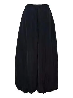 ENFOLD Enfölld Tucked Balloon Cropped Trousers - Blue