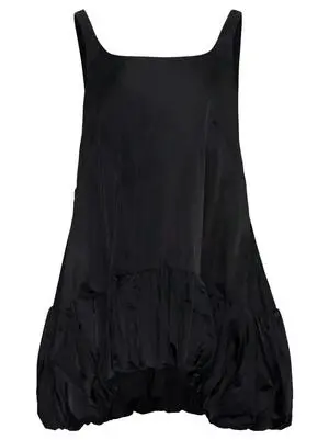 ENFOLD Enföld Drop-Hem Bubble Mini Dress
