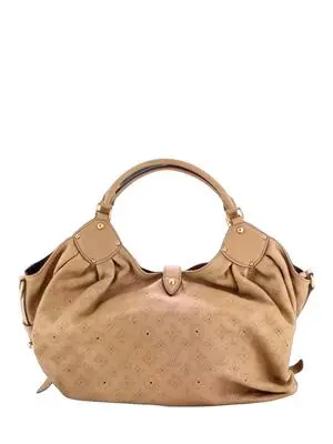 LOUIS VUITTON Mahina Leather Hobo Bag - Brown