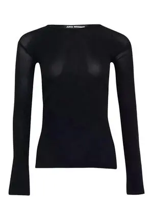 Junya Watanabe Long-sleeve Stretch Top - Black