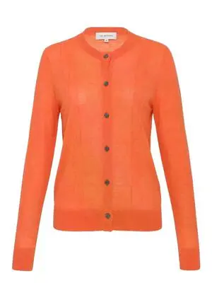 LEE MATHEWS Lee Mathews Mila Cable-Knit Cardigan