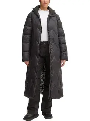 SPORTALM Sportalm Quilted Hooded Long Jacket