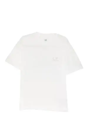 C.P. COMPANY Logo-print T-shirt - White