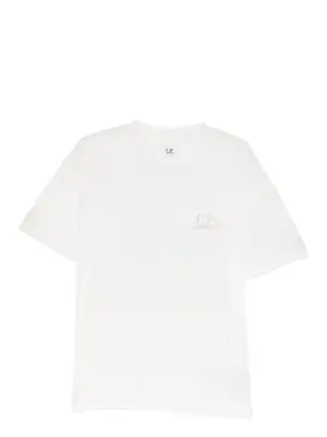 C.P. COMPANY Logo-print T-shirt - White