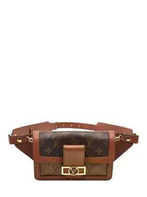 LOUIS VUITTON Dauphine Reverse Monogram Mini Bag - Brown
