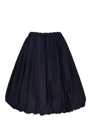 Comme Des Garçons Sculptural Cocoon Midi Skirt - Black