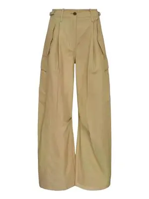 3.1 Phillip Lim Pleated Wide-leg Cargo Pants - Neutrals
