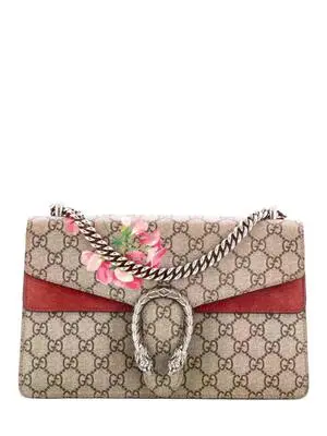 Gucci Dionysus Blooms Print Gg Coated Canvas Shoulder Bag - Multicolour