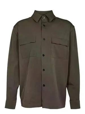 Karl Lagerfeld Flap-pocket Shirt - Green