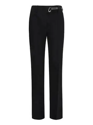 SPORTMAX Sportmax Belted Straight-Leg Trousers