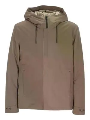Woolrich Crestmont Hooded Zip-up Jacket - Brown