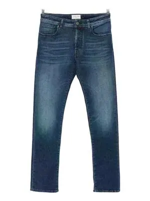 Jacob Cohen Logo-patch Pocket Jeans - Blue