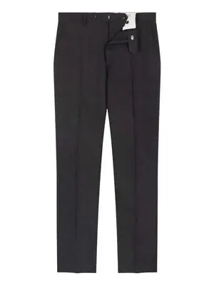 FURSAC Pressed-crease Tailored Trousers - Grey