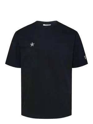 BLACKJACK Symbol Logo-print T-shirt - Black