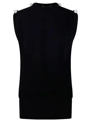 Giuseppe Di Morabito Sleeveless Mini Dress - Black