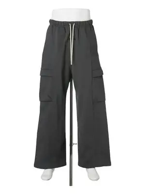 ESSENTIALS Drawstring-waist Track Pants - Grey