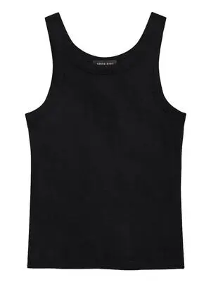 ANINE BING Sixtine Tank Top - Black