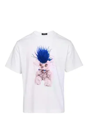 We11Done Teddy-bear Graphic T-shirt - White