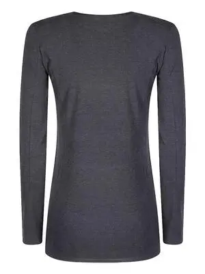 M.S.M. Long-sleeve Crew-neck T-shirt - Grey