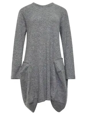 COMME DES GARÇONS Comme Des Garçons Comme Des Garçons Panel-Constructed Crew-Neck Mini Dress
