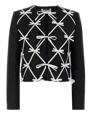 MOSCHINO Moschino Wool-Blend Jacket With Bows