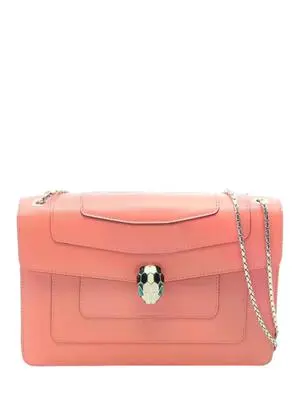 BVLGARI 2010s Serpenti Forever Shoulder Bag - Orange
