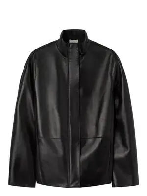 RETORI RETORI Cocoon-Shaped Lambskin Jacket