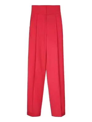 ELISABETTA FRANCHI Elisabetta Franchi Pleated High-Waisted Trousers