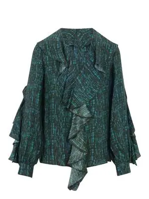 GIANLUCA CAPANNOLO Gianluca Capannolo Ruffled Blouse