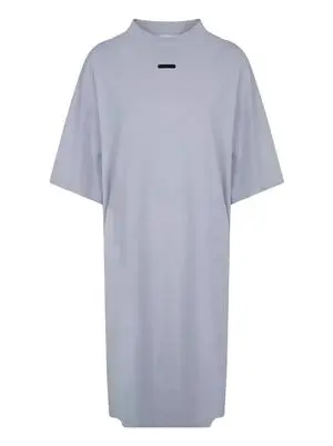 Fear Of God Cotton Jersey Long T-shirt Dress - Grey