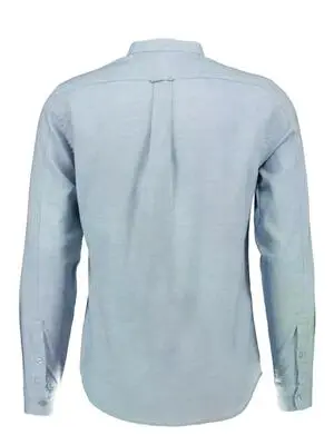 NOWADAYS Nos036 Oxford Melange Shirt - Blue