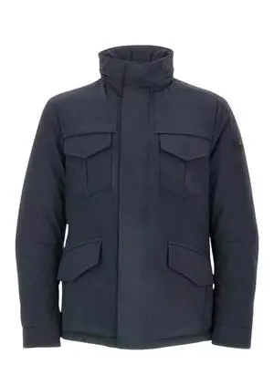 Peuterey Multi-pocket Funnel-neck Jacket - Blue