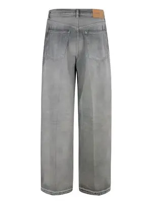 HAIKURE Bethany Oversized Washed-effect Jeans - Grey