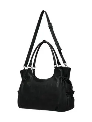 STAND OIL Breezy Drawstring-detail Tote Bag - Black