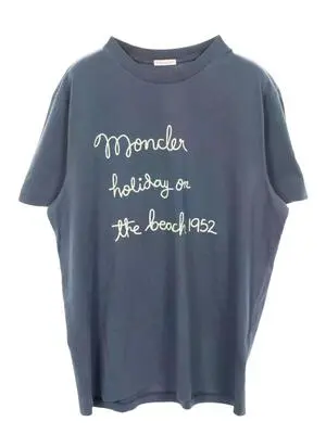 MONCLER 2020 Logo Embroidery T-shirt