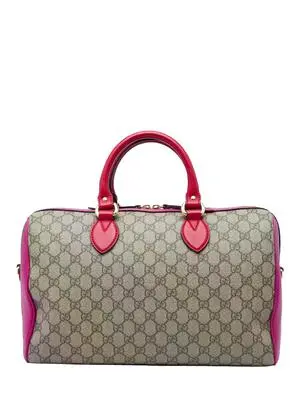 Gucci Gg Supreme Satchel - Neutrals