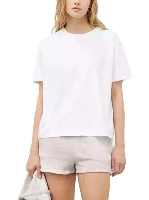 American Vintage Fizvalley Cotton T-shirt - White