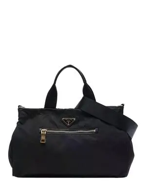 Prada Tessuto Satchel - Black