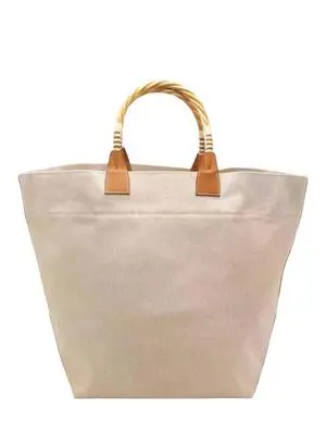 HERMÈS Hermès Limited Edition Toile Sac Steeple Tote Bag