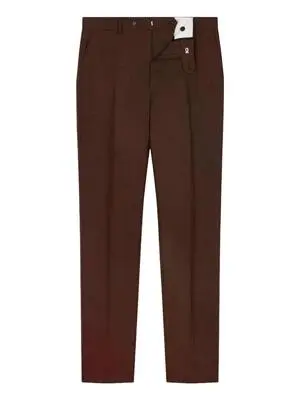 FURSAC Virgin-wool Trousers - Brown
