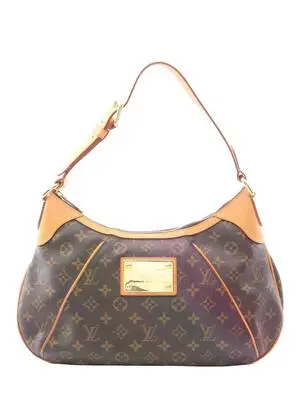 LOUIS VUITTON 2009 Monogram Thames Gm Shoulder Bag - Brown