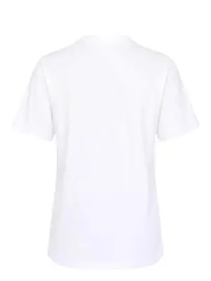 Comme Des Garçons Floral-print T-shirt - White