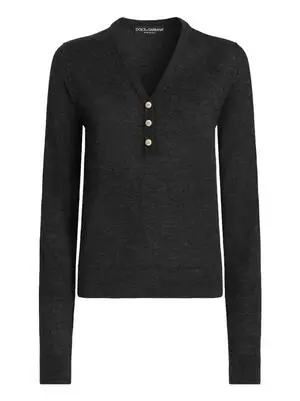 Dolce & Gabbana Cashmere Pullover - Grey