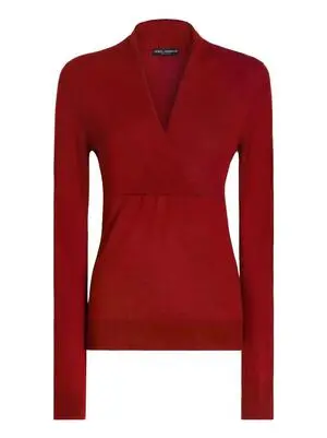 Dolce & Gabbana Cashmere Pullover - Red