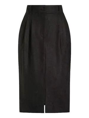DOLCE & GABBANA Dolce & Gabbana Wool Flannel Skirt