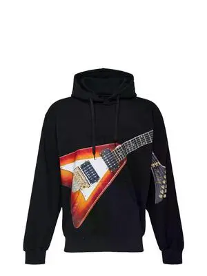 DOUBLET Air Guitar Hoodie - Black