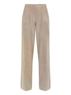Paul & Shark Corduroy Palazzo Pants - Neutrals